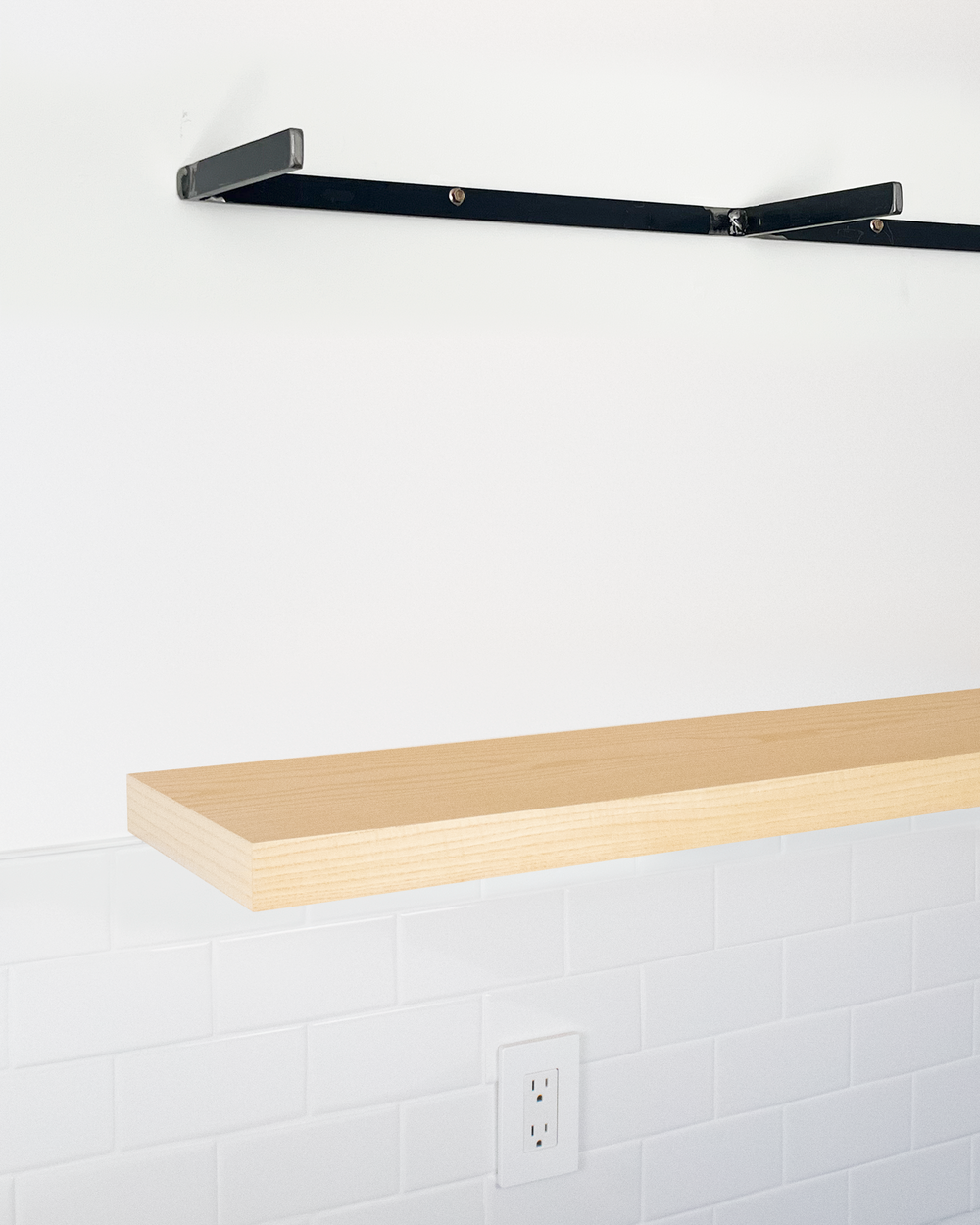 Ash Floating Shelves 1.75" thick