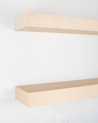 U-Paint MDF Floating Shelves 2-4" thick