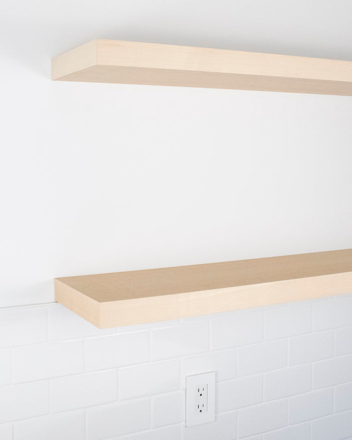U-Paint MDF Floating Shelves Quick Ship