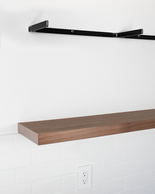 Walnut Floating Shelves 1.75" Made to measure