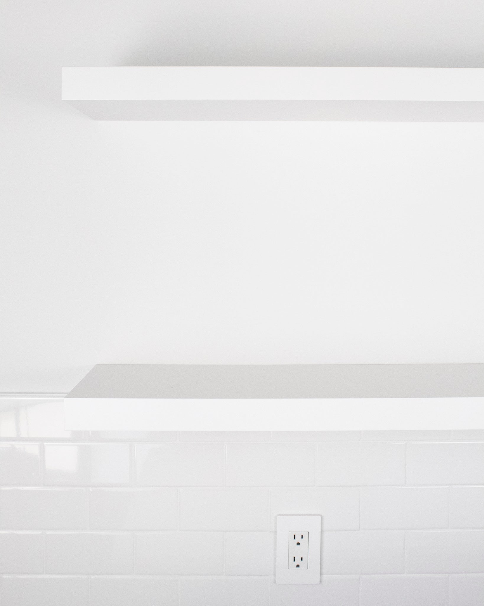 Best Floating White Shelves