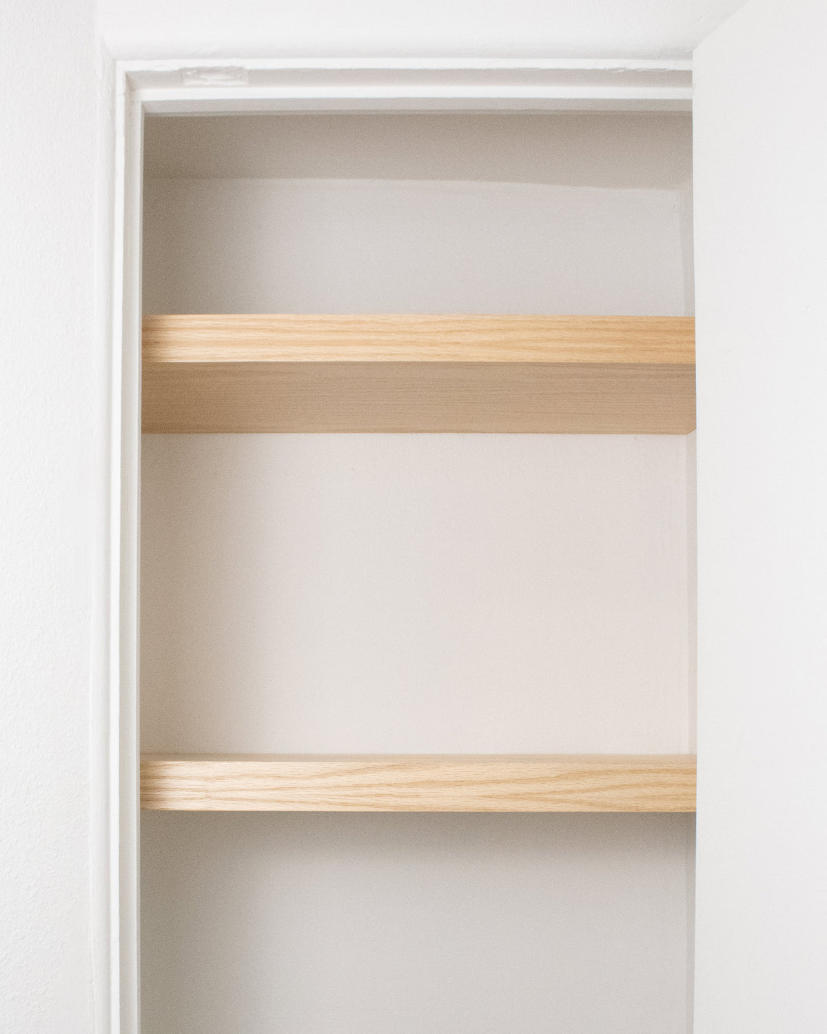 Bleached Oak 1.75" thick Cabinet Top / Slab Shelf