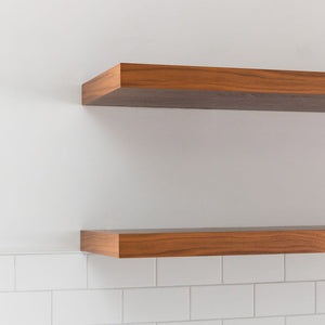 Order Custom Floating Shelf Wood Samples