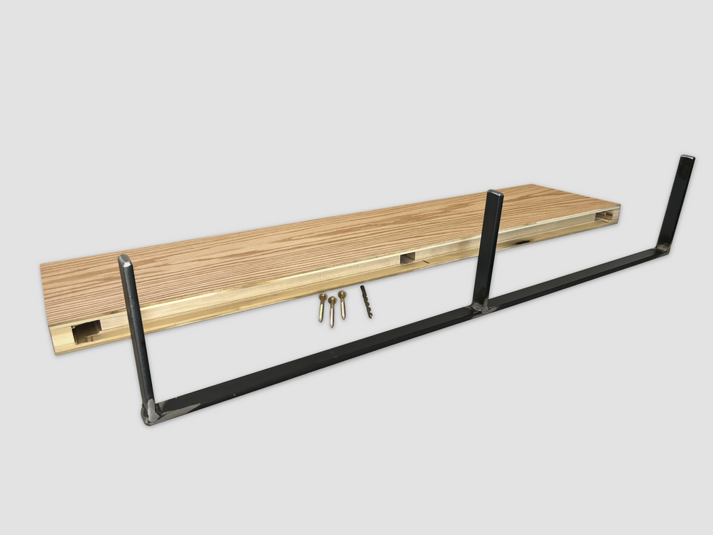 Red Oak Floating Shelves Quick Ship