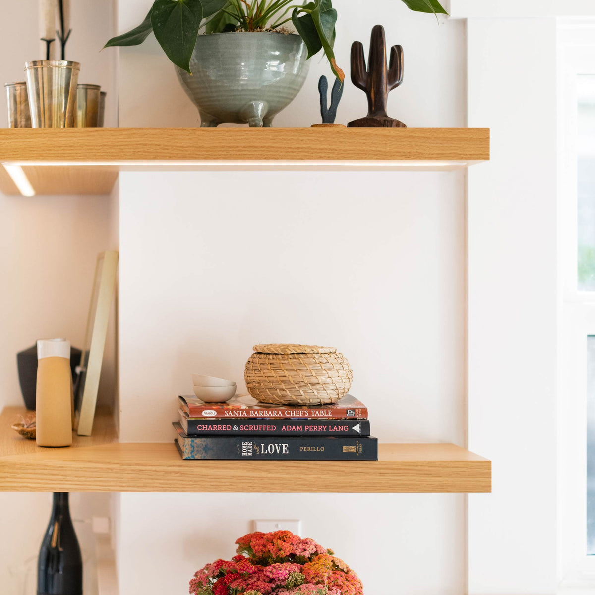 floating corner shelf tv